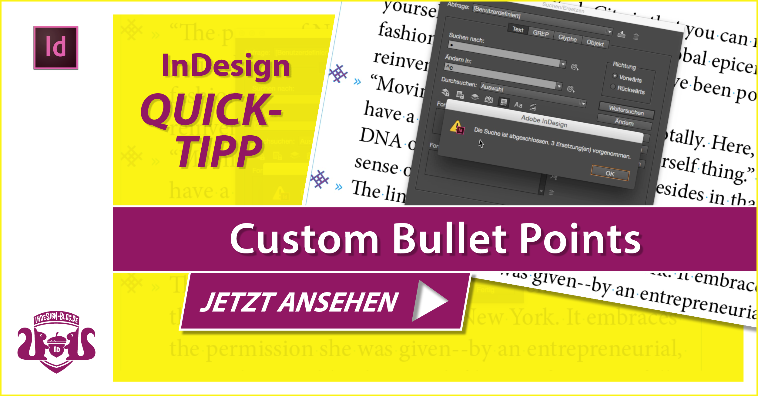 Tumbnail Quicktipp Custom Bullet Points fb InDesign Blog Tumbnail Quicktipp Custom Bullet Points fb InDesign Blog